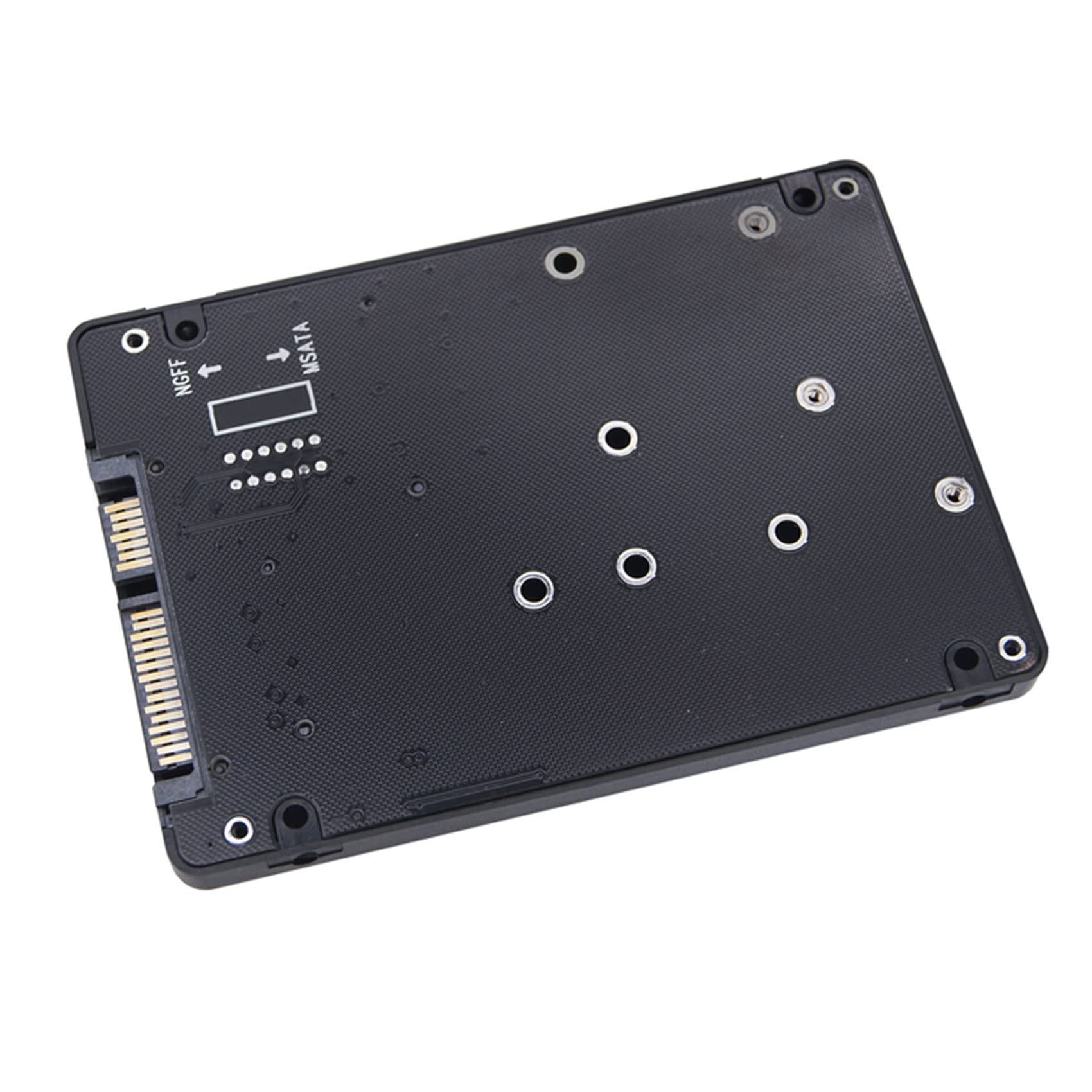 HICCYRODLY M.2 NGFF Card Card M.2 NGFF MSATA SSD to 3.0 Card 2 in 1 Converter Card with Shell+USB3.0 Drive