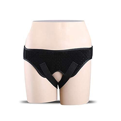 Double Inguinal Truss Belt for Surgery Injury Recovery Pelvis Stabiliser Hernia Support Belt for Reducible Inguinal Ruptures (Size : X-Large)