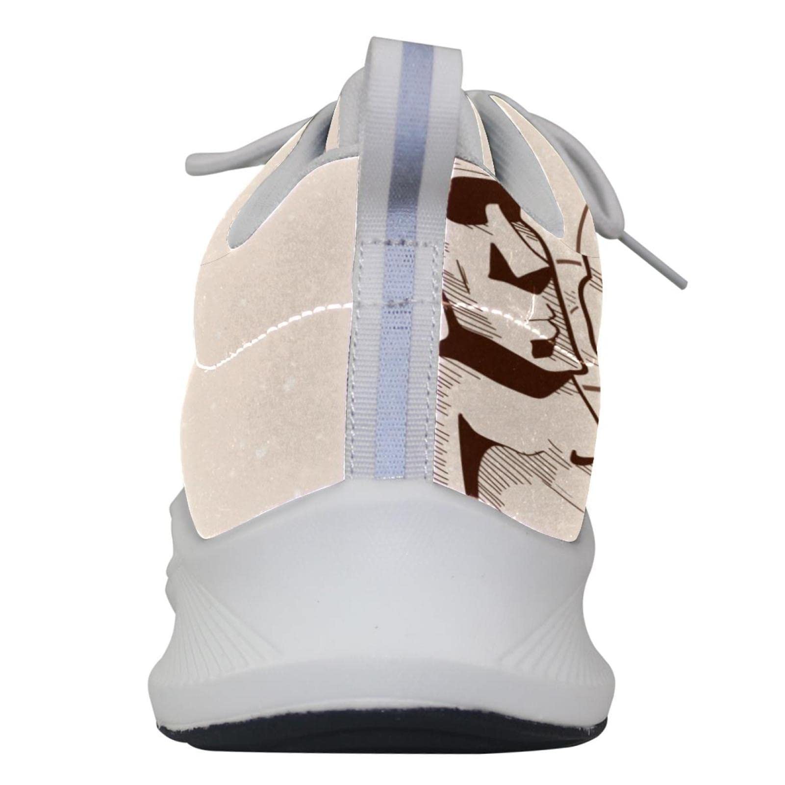 Easter Island Moai Statue Personalized Sneakers Lightweight Walking Shoes Running Athletic Casual Sneakers Multicoloured