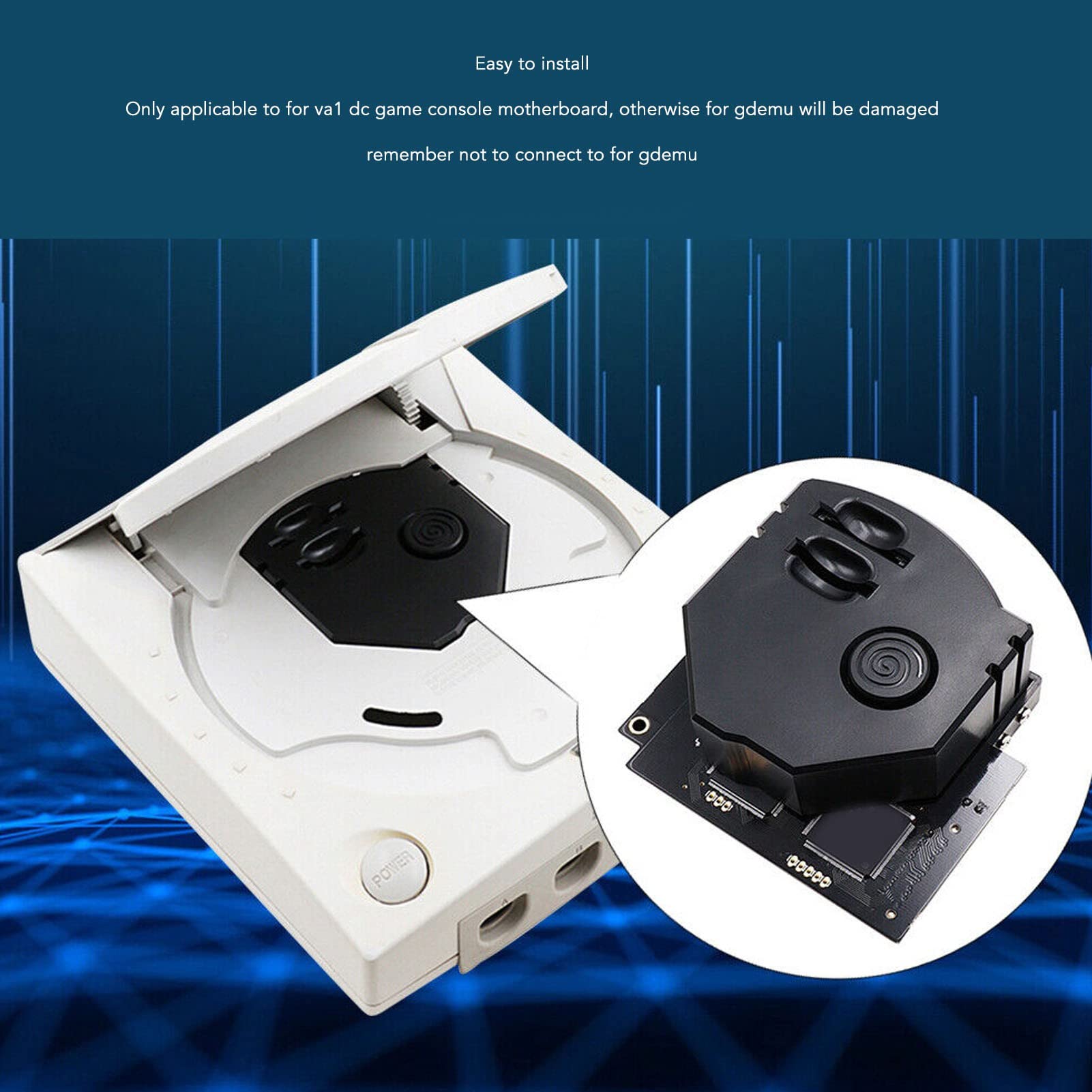 for GDEMU Game Optical Drive Simulation Board, Dreamcast VA1 Game Console, GDEMU V5.5 GDEMU V5.15 GDEMU5.15B