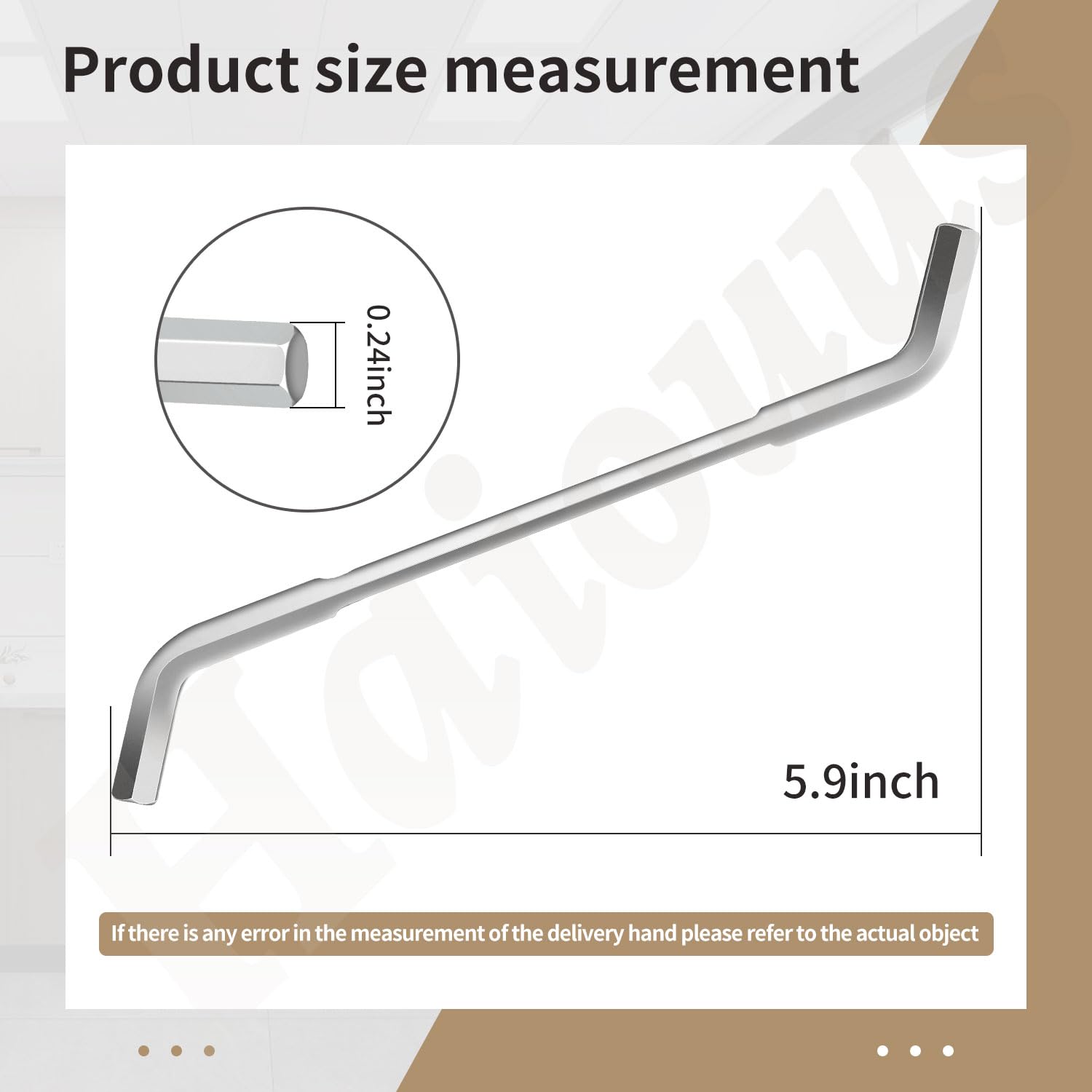 Garbage Disposal Wrench/Garbage Disposal Key Wrench, WRN-00 Jam-Buster Wrench, Compatible With InSinkErator, for Food Garbage Disposal, Garbage Disposal Allen Wrench Tool Garbage Disposal Repair