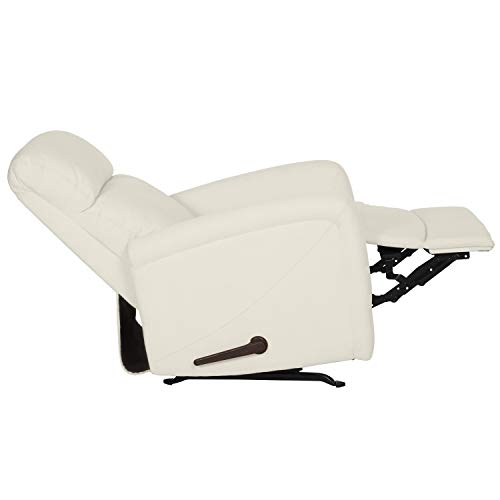 Domesis Rocker Recliner Chair in Cream Chenille