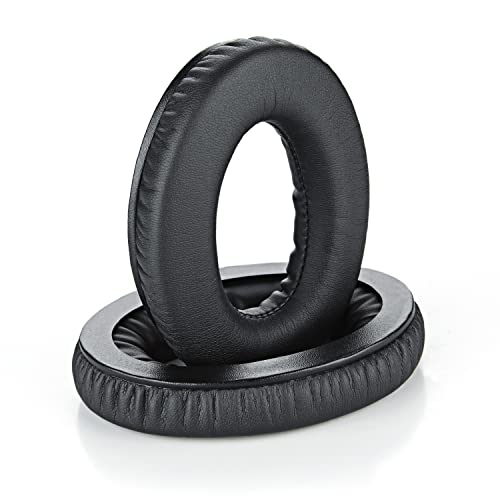 Sumugaric Replacement Ear Pads Cushions with Memory Foam Compatible with Sennheiser HD650 HD600 HD580 HD660 S HD565 HD545 Headset Headphones Accessories - Black