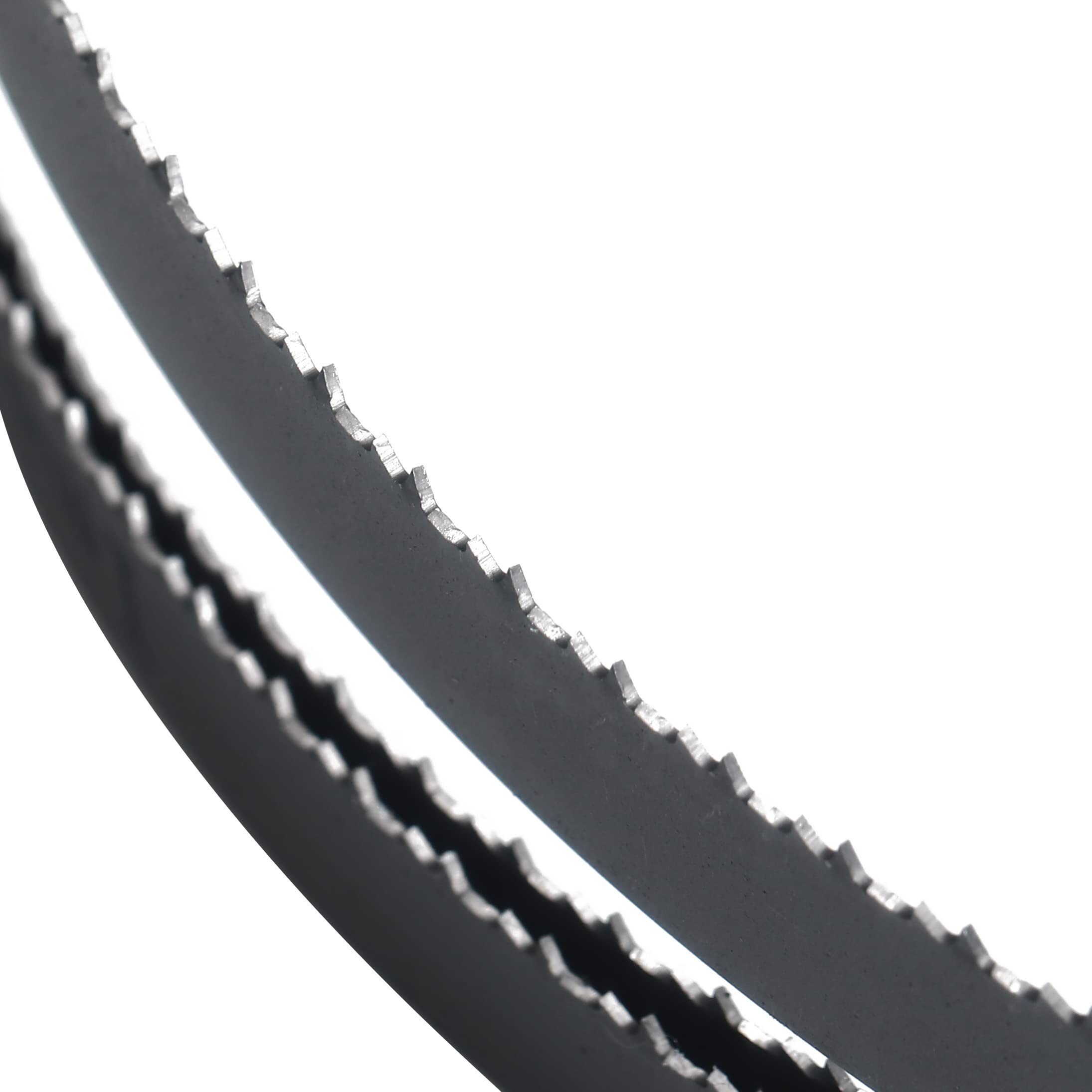 Imachinist S6412121418 Bi-Metal Band Saw Blades 64-1/2" X 1/2" X 14/18tpi for Cutting Soft Ferrous Metal Variable Teeth