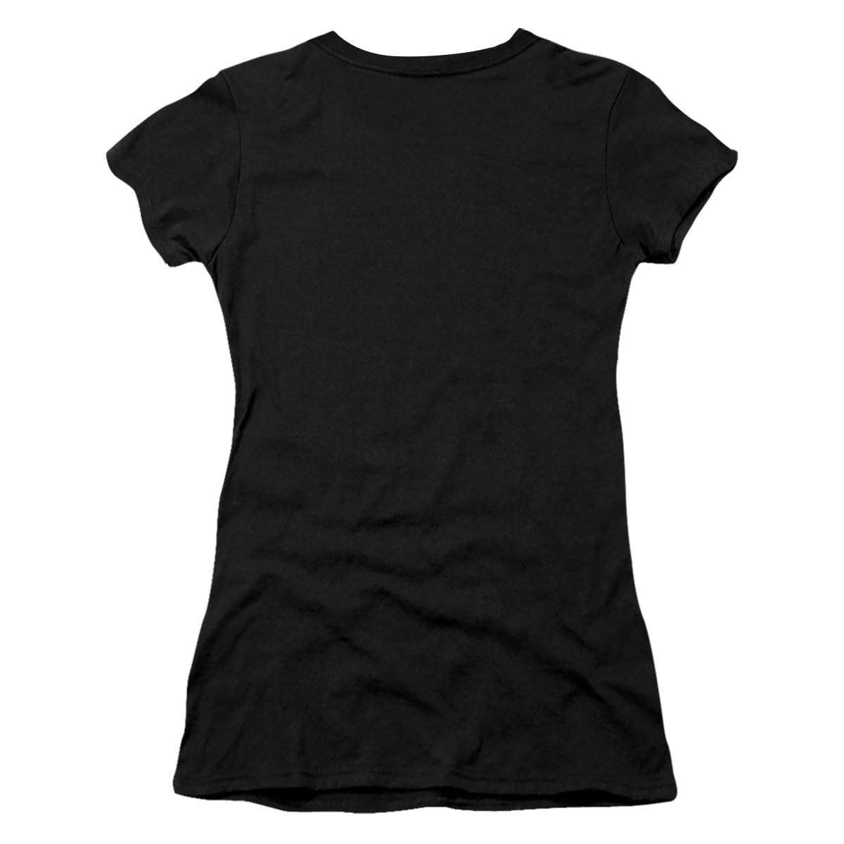 Ford Bronco Sasquatch Juniors' Sheer Fitted T Shirt (Medium) Black