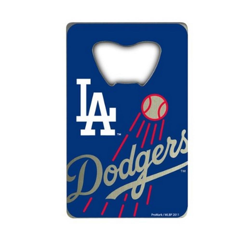 FANMATS 62535 Los Angeles Dodgers Credit Card Style Bottle Opener - 2β x 3.25