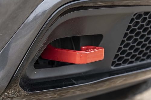 Rough Country Forged Tow Hooks for for 15-22 Jeep Grand Cherokee | Red - RS133