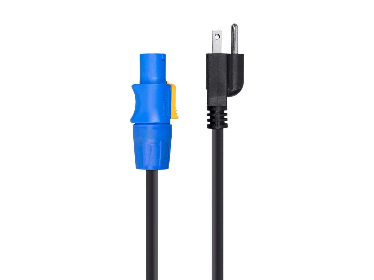 Monoprice NEMA 5-15p to powerCON Connector Cable - 1.5 Feet, 16AWG, With SJT-Rated Jacket - Stage Right Series