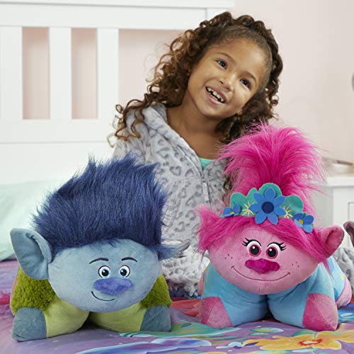 Pillow Pets DreamWorks Poppy Stuffed Animal β Trolls World Tour Plush Toy, 1 Count (Pack of 1) Pink