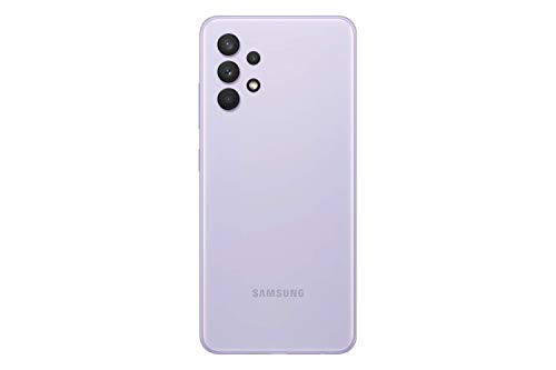 Samsung Galaxy A32 4G Dual A325F-DS 128GB 6GB RAM Factory Unlocked (GSM Only | No CDMA - not Compatible with Verizon/Sprint) International Version - Awesome Violet (Renewed)