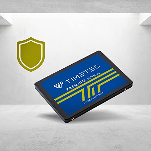 Timetec 256GBx2 (2 Pack) SSD 3D NAND TLC SATA III 6Gb/s 2.5 Inch 7mm (0.28") 200TBW Read Speed Up to 550 MB/s SLC Cache Performance Boost Internal Solid State Drive for PC Computer Desktop and Laptop