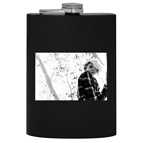 FC Carino B35Y22D63W0403478M07T32C02S27-8oz Black Hip Alcohol Drinking Flask PDI #PIDP403478
