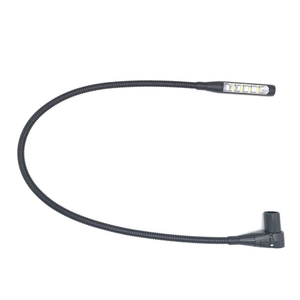 JXRYWF 24 inch 2 watt Right Angle XLR 4PIN LED Mixer gooseneck lamp for Midas M32 and BEHRINGER X32 Compact Version Mixer