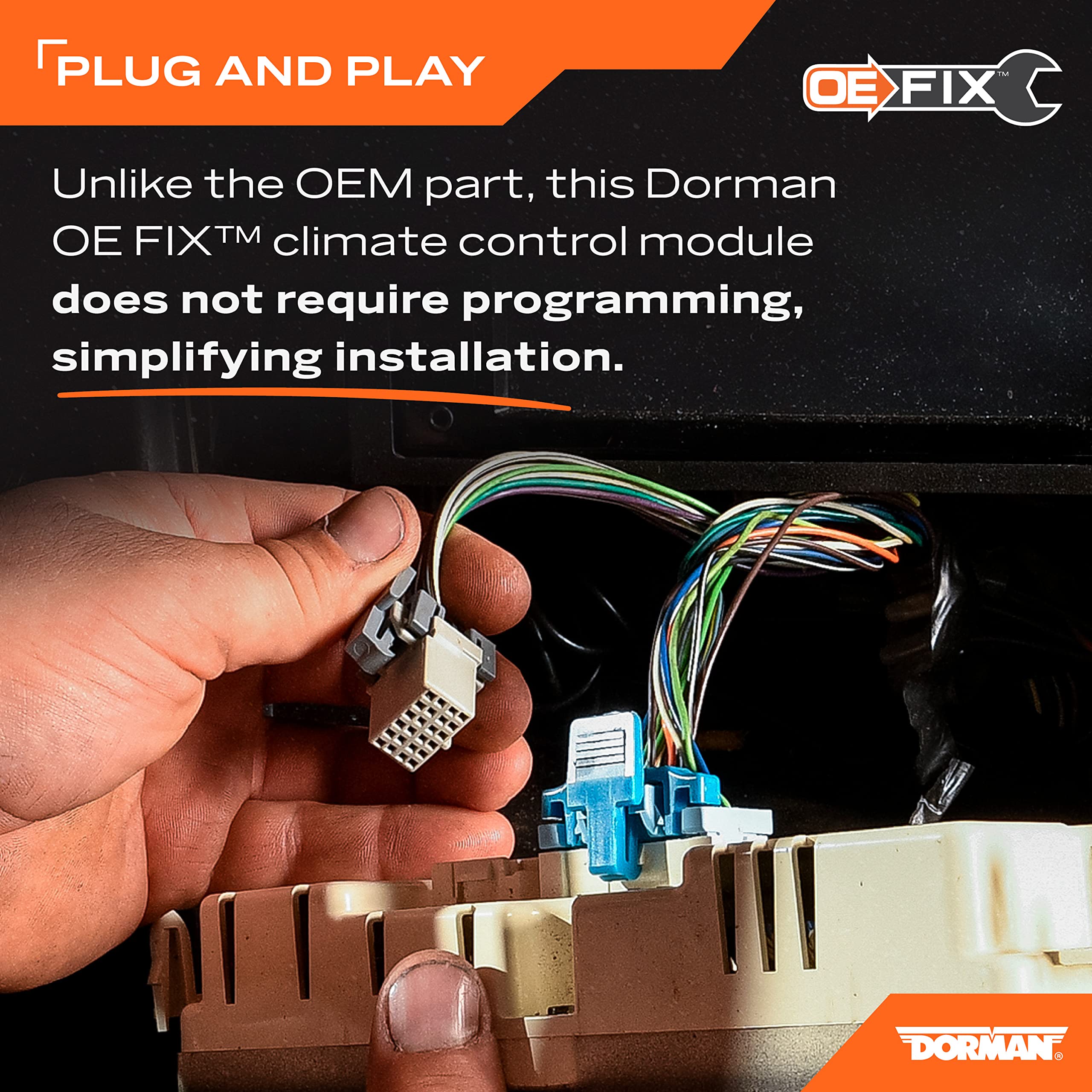 Dorman 599-013 Remanufactured Climate Control Module Compatible with Select Cadillac/Chevrolet/GMC Models (OE FIX)