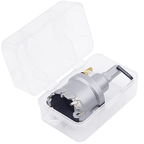 hwojjha Metal Steel Hole Saw Drill Bit, Hole Cutter for Thick Metal,Stainless Steel,Iron and Wood (54mm)