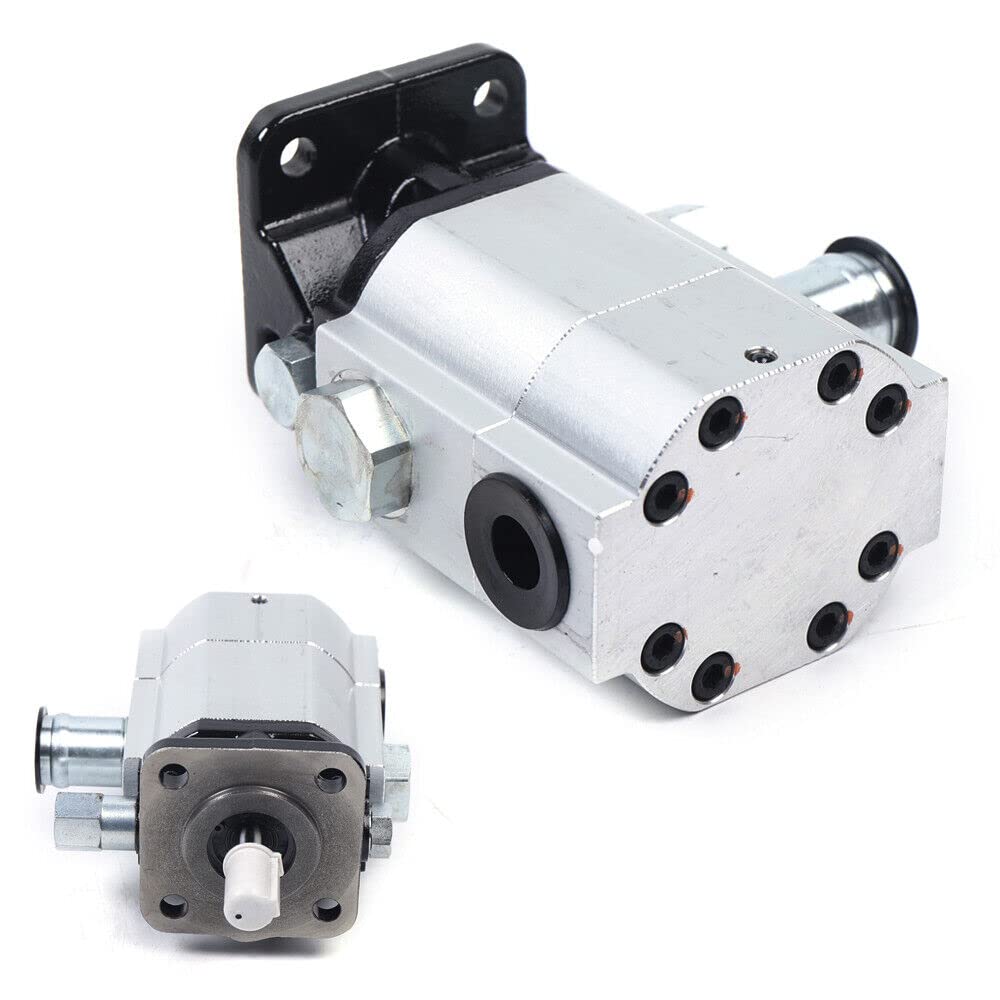 Hydraulic Wood Splitter Pump 3000 PSI 2 Stage Log Splitter Pump 13 GPM, Log Splitter Pumps 1/8" Keyed Shaft for Small Engine Mounting Wood Splitter