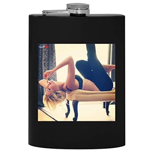 FC Carino B35Y22D63W0734662M07T32C02S27-8oz Black Hip Alcohol Drinking Flask PDI #PIDP734662
