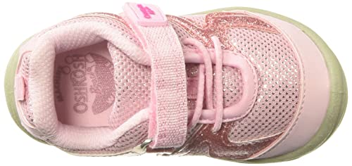 OshKosh B'Gosh Girls Dyana Bump Toe Sneaker, Light Pink, 4 Toddler