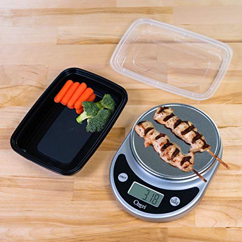 Freshware Meal Prep Containers [15 Pack] 1 Compartment Food Storage Containers with Lids, Bento Box, BPA Free, Stackable, Microwave/Dishwasher/Freezer Safe (28 oz)