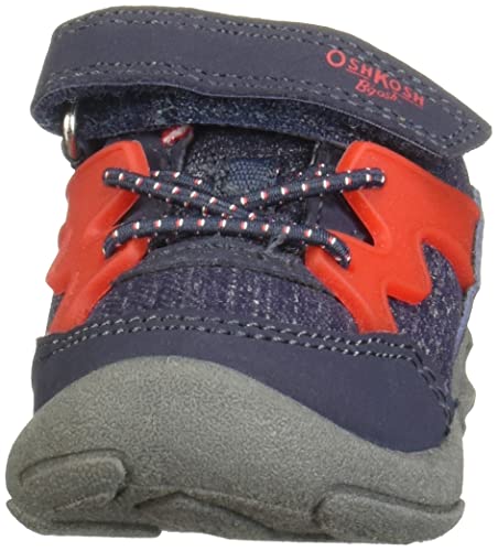 OshKosh B'Gosh B'Gosh Everplay Wizard Kids’ Tennis Shoes Boys’ Sneakers, Navy/Red, 4 Toddler
