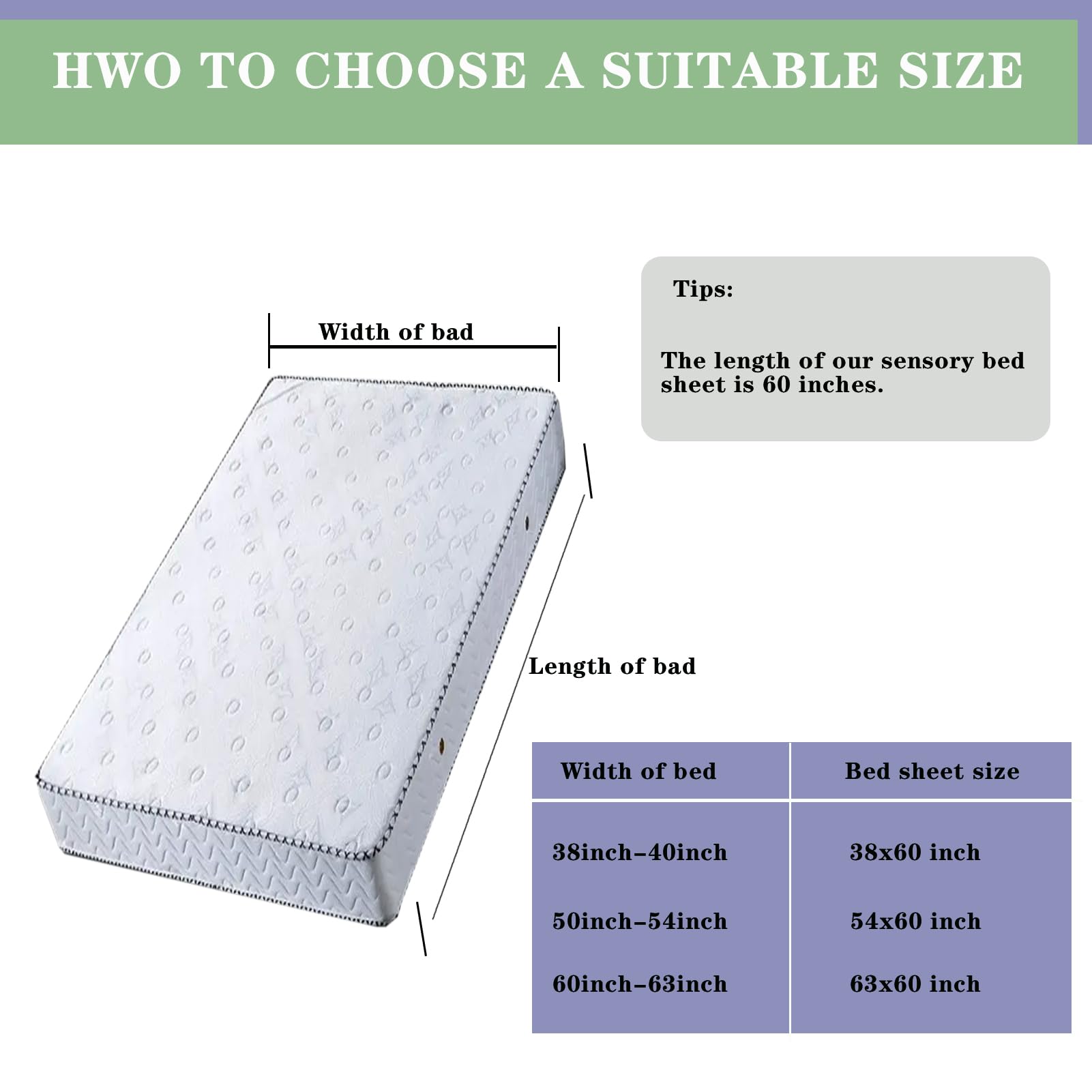 Ntomtuex Sensory Bed Sheet for Compression Reduced Pressure Weighted Blanket to Keep Nice Sleeping Comfortable with Light Breathable Polyester, Grey,38"x60"