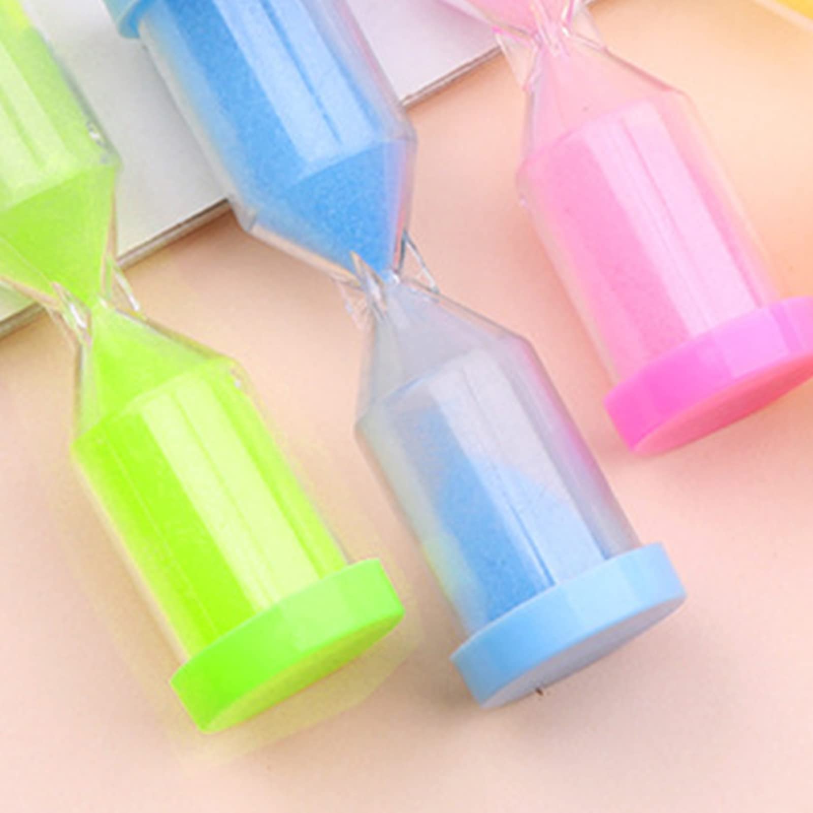 Hourglass Sand Timer 20 Secs, Random Colors Small Sand Clock Count Down Sandglass Timer Toy Random Color 1 Pack