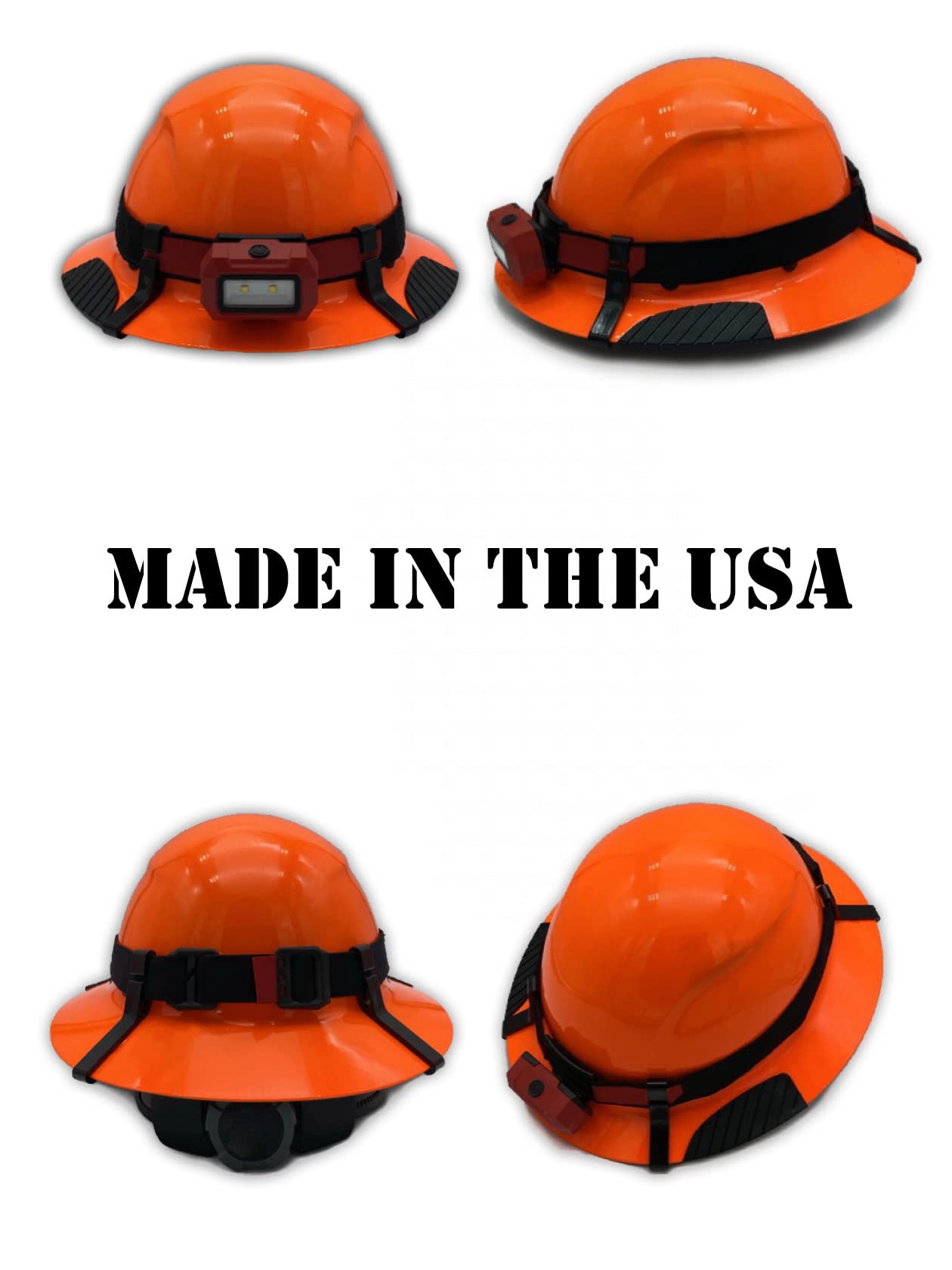 Hart Hat Clips: Lift Hard Hat Brand Compatible Full Brim Hard Hat Clips