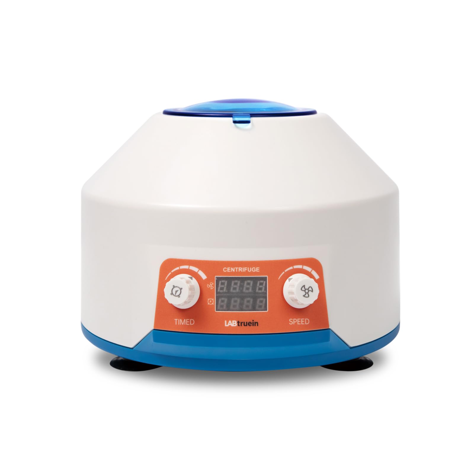 LABTRUEIN Centrifuge Machine, Lab LED Display Digital Betchtop PRP Centrifuges with Timer & Speed Control - Low Speed,4000 RPM, Centrifuge Tubes Capacity 5ML/10ML/15 ML x 6