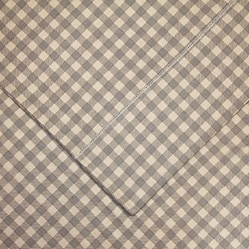 Pointehaven 180 GSM Luxury 100% Soft Cotton Printed Flannel Sheet Set, Twin XL, Farmhouse Plaid - Warm & Cozy - Pre-Shrunk -Deep Pockets - Elastic All Around-Comfy Double Brushed -