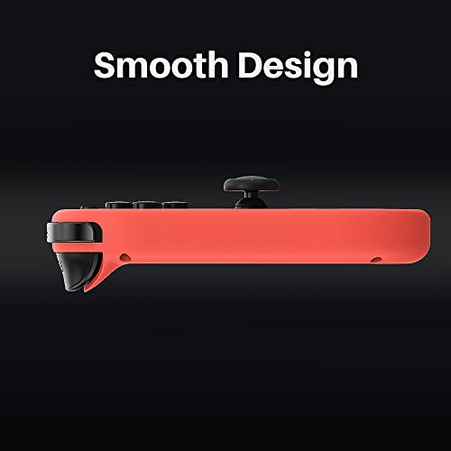 D.Gruoiza Right Switch Joypad Controller Compatible with Switch,Switch Joy Pad Controller (R) Support Wake-up Function (Red)