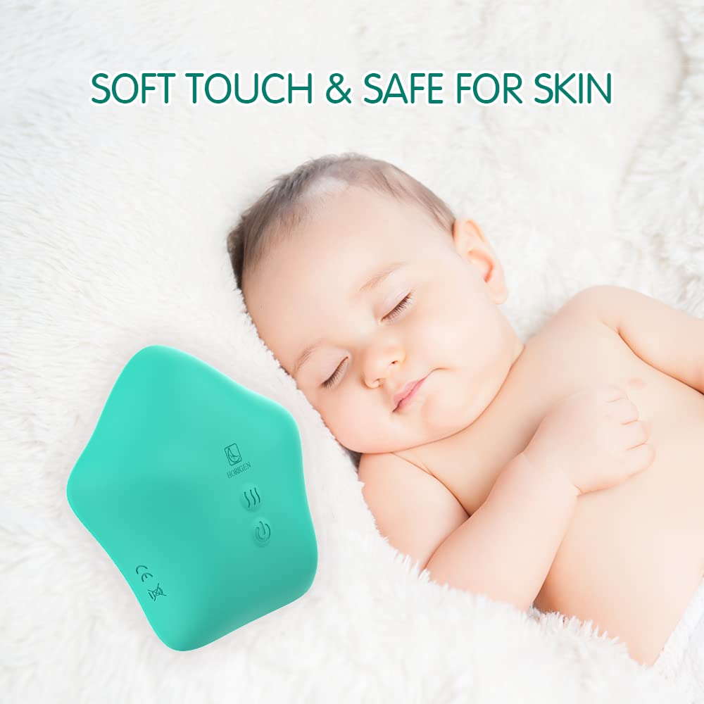 HORIGEN 2-in-1 Breast Massager for Breast Feeding Lactation Massager with Heat and Vibration, Breast Massager for Clogged Ducts, Breast Engorgement Relief, Improving Milk Flow