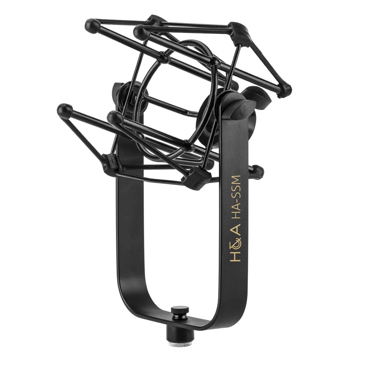 Electro-Voice RE20 Variable-D Dynamic Cardioid Microphone, 45-18000Hz Frequency Response, 150 Ohms - Bundle with 309A Shock Mount, Telex WSPL-2 Foam Windscreen, H&A Broadcast Arm, XLR Cable