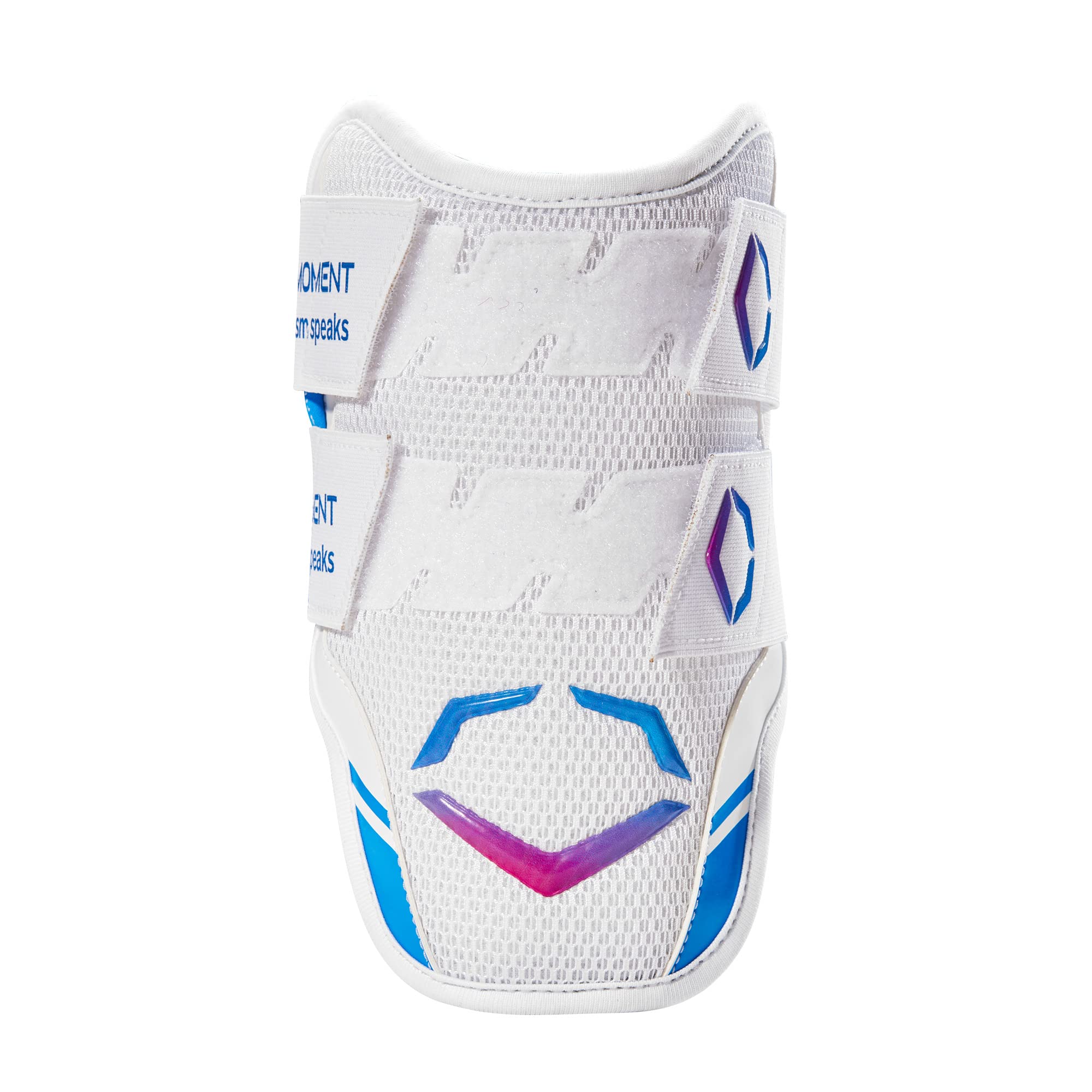 EvoShield X-SRZ™ Autism Speaks Double Strap Batter's Elbow Guard - White, Large