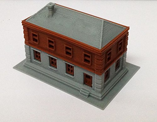 Outland Models Railroad Government Dept/City Hall/Police Station N Scale