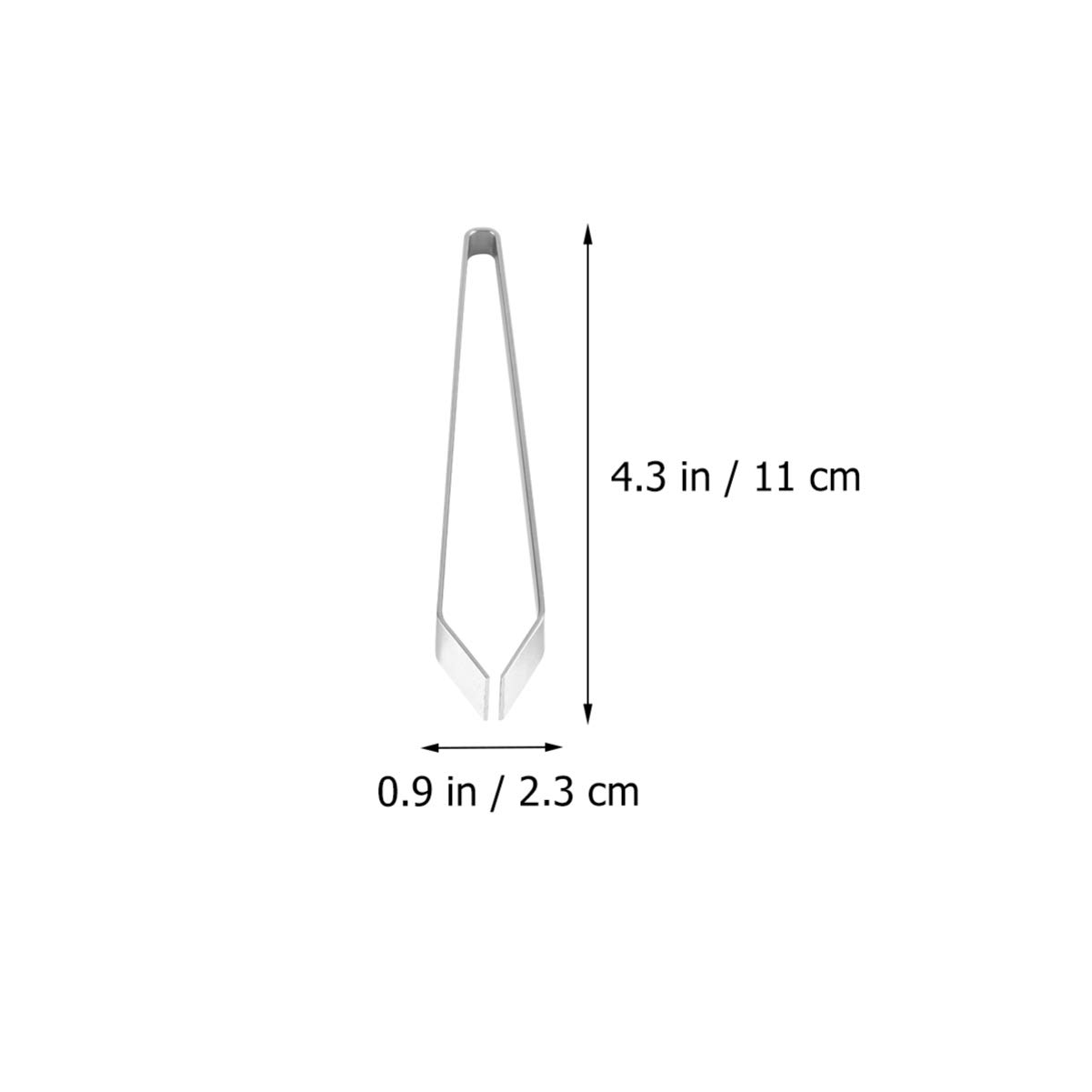Hemoton 6 Pcs Seafood Tools Japanese Tools Food Tweezers for Hair Removing Fish Bone Remover Fish Bone Tweezers Slant Tweezer for Bone Removing Fish Bone Clip for Restaurant Fishbone Clip
