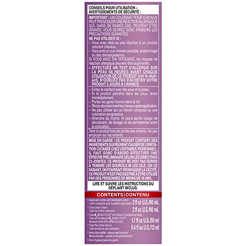 Schwarzkopf Keratin Color Permanent Hair Color Cream 7.1 Dark Ash Blonde, 1 Kit
