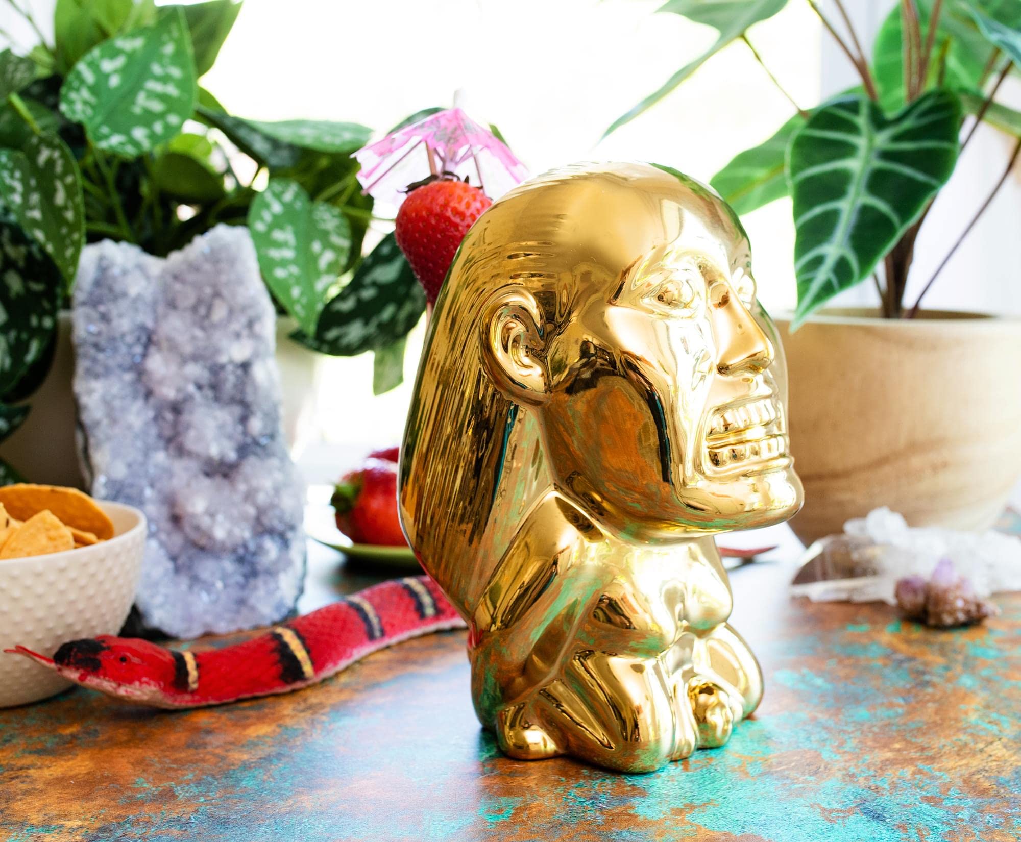 Geeki Tikis Indiana Jones Golden Idol Ceramic Mug | Holds 24 Ounces