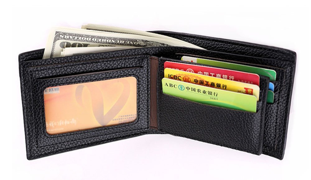 DOFE Japanese Anime Wallets, Leather Bifold Bi-Fold Wallets Purse,Tokyo Ghoul Anime PU Leather Wallets For Teenager.