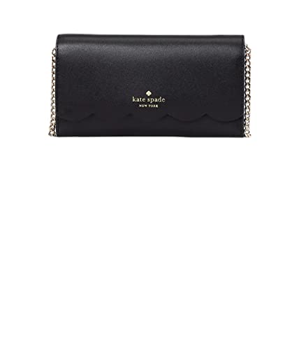 Kate Spade Gemma Wallet on Chain Crossbody (Black)