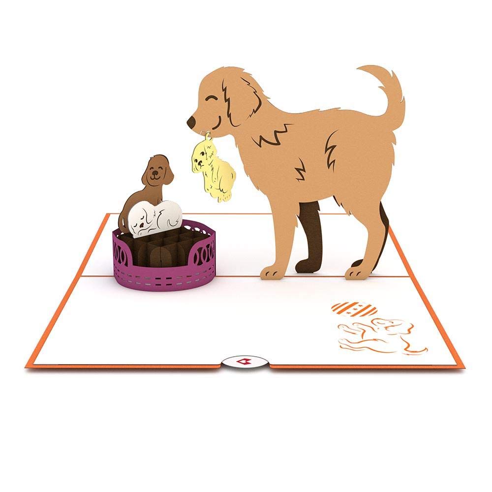 Dog Family Lovepop Card