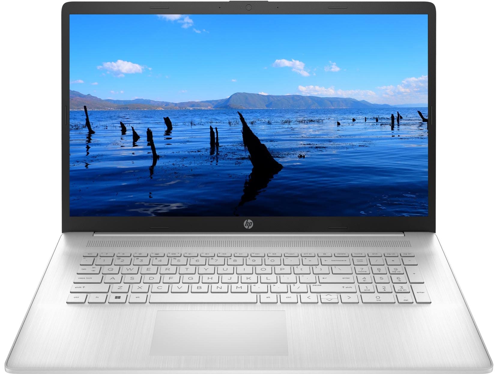 HP 2023 Newest 17.3 inch HD Thin Laptop, Intel Core i5-1235U (Up to 4.4GHz, 10 cores), Intel Iris Xe Graphics, 32GB RAM, 1TB PCIe SSD, WiFi6, Bluetooth5, Windows 11 Home, Silver + 3in1 Accessories
