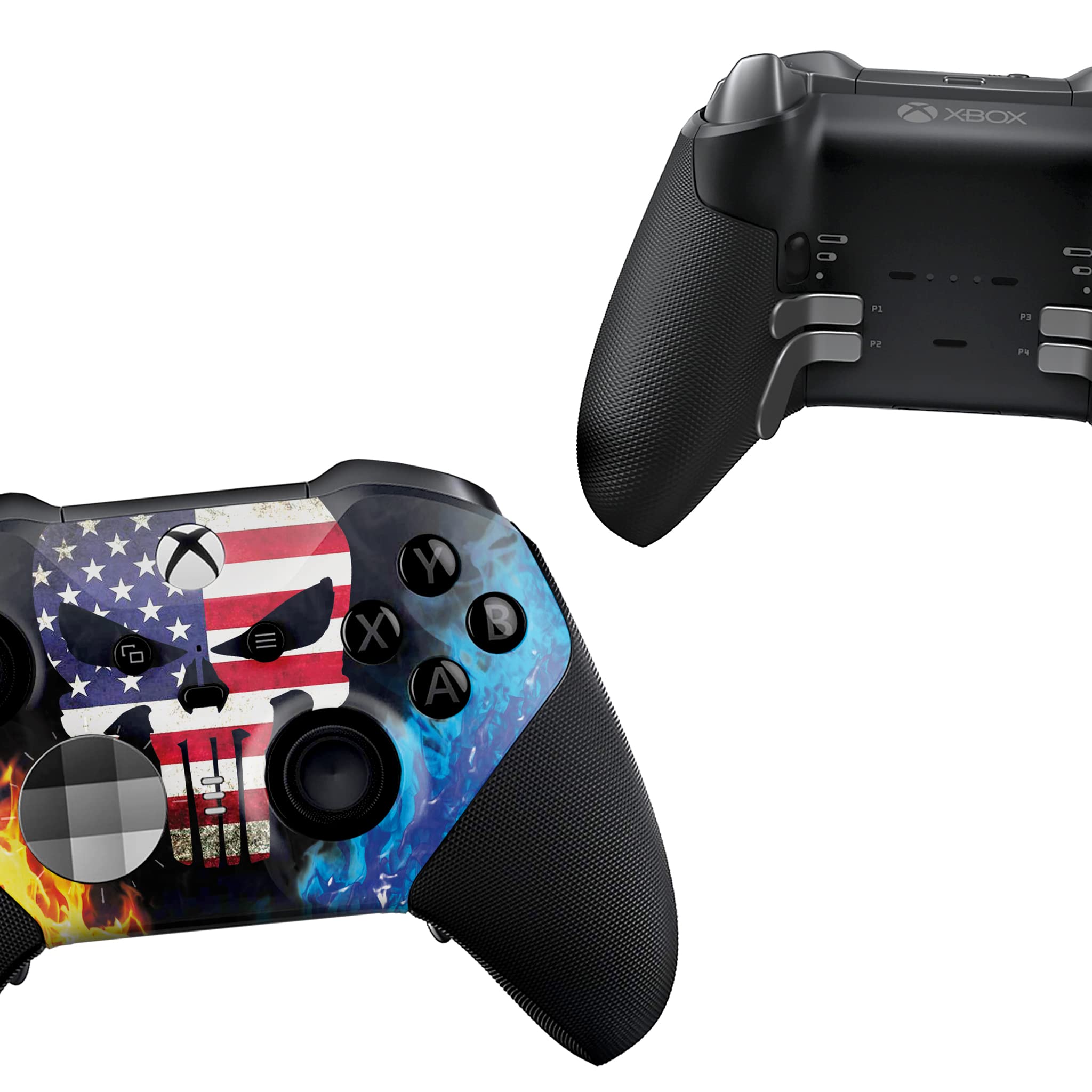 DreamController Vegetta X-box Elite Controller Series 2 Limited Edition Custom Elite Series 2 Controller for X-box One/Series X/S. Made with Advanced Hydro-Dip Paint Technology (Not Just a Skin)