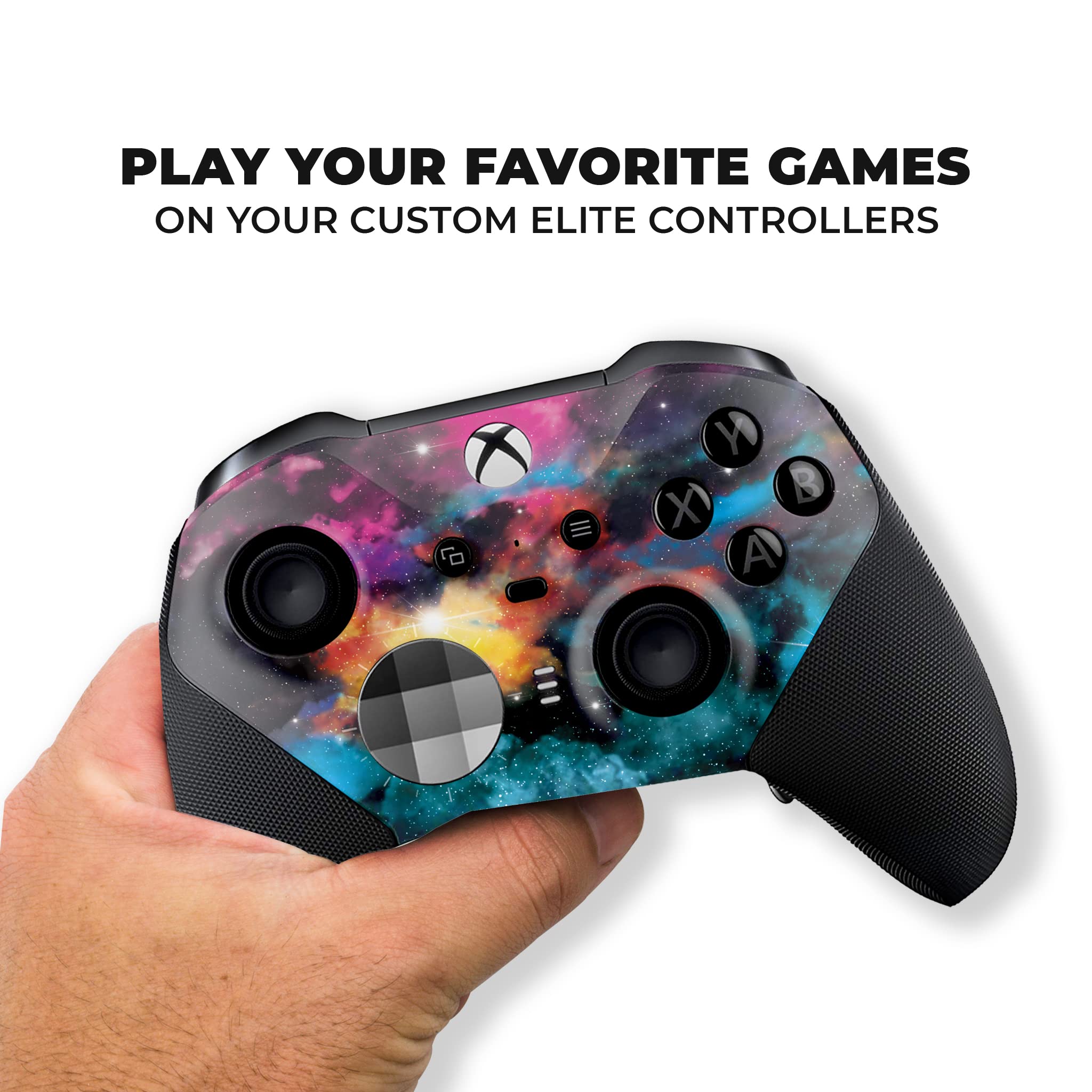 DreamController Rieden X-box Elite Controller Series 2 Limited Edition Custom Elite Series 2 Controller for X-box One/Series X/S. Made with Advanced Hydro-Dip Paint Technology (Not Just a Skin)
