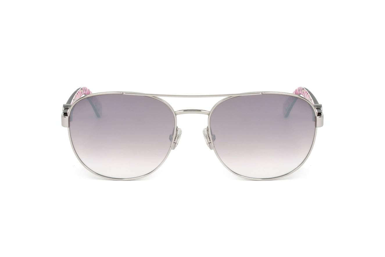 Kate Spade New York womens Raglan/G/S Sunglasses, Palladium, 56mm 17mm US
