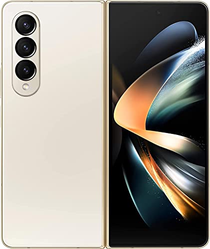 SAMSUNG Galaxy Z Fold 4 Factory Unlocked SM-F936U1 512GB Beige (Renewed)