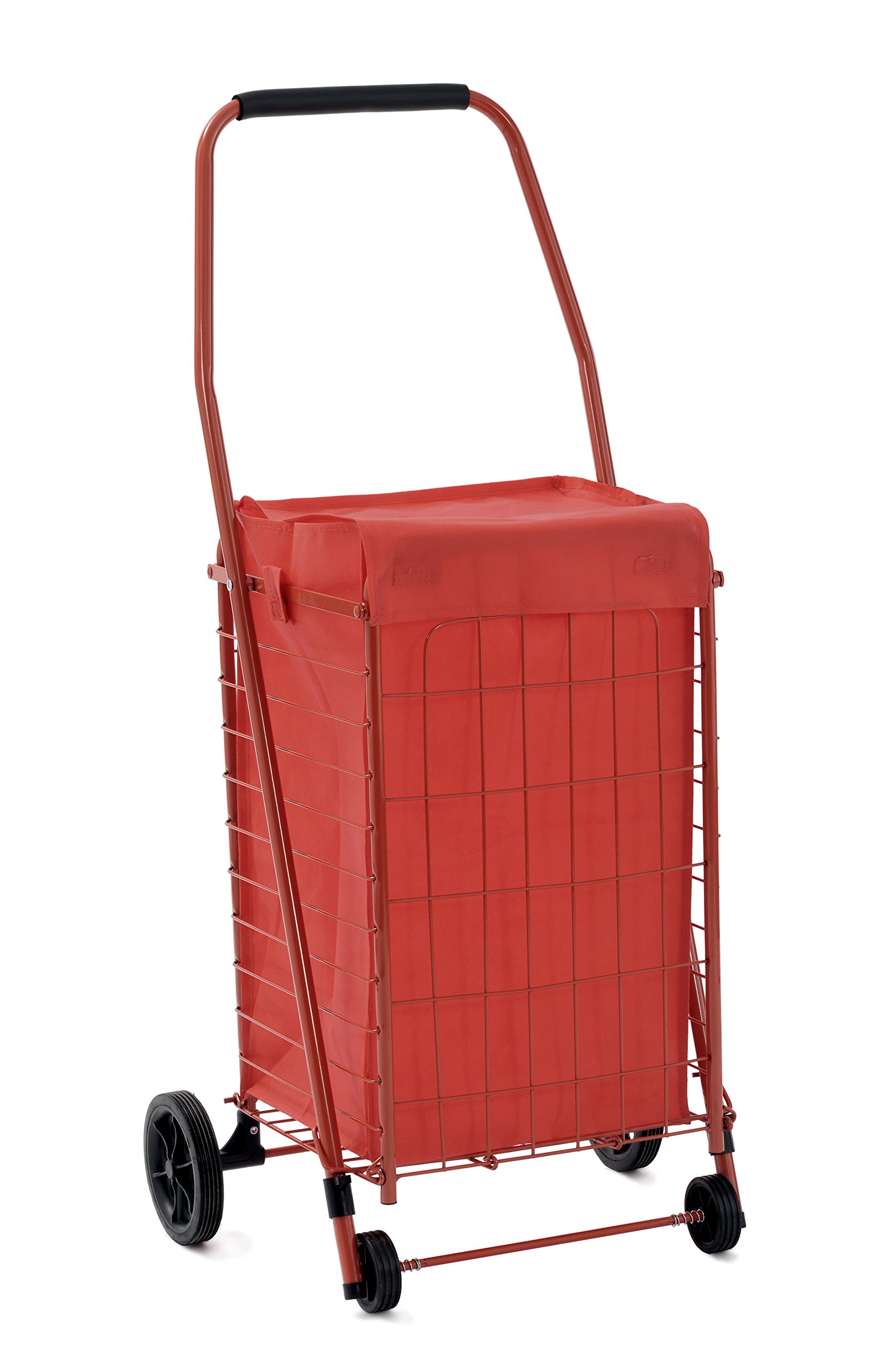 Folding Shopping Cart, 66 lbs Capacity