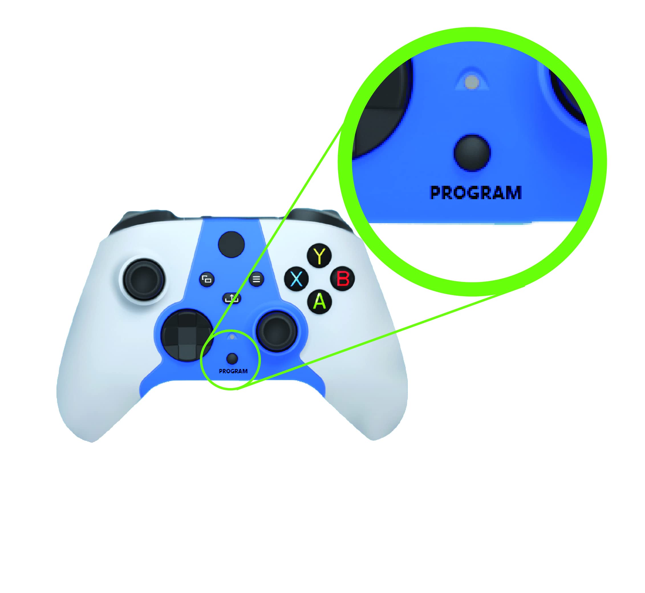 Enhanced Wireless Controller for Xbox Series X|S,Video game controller With 4 Remappable Buttons, 4 Motor Vibration, 3.5mm Stereo Headset Jack, Compatible with Xbox One, PC/Laptop Windows10--Blue