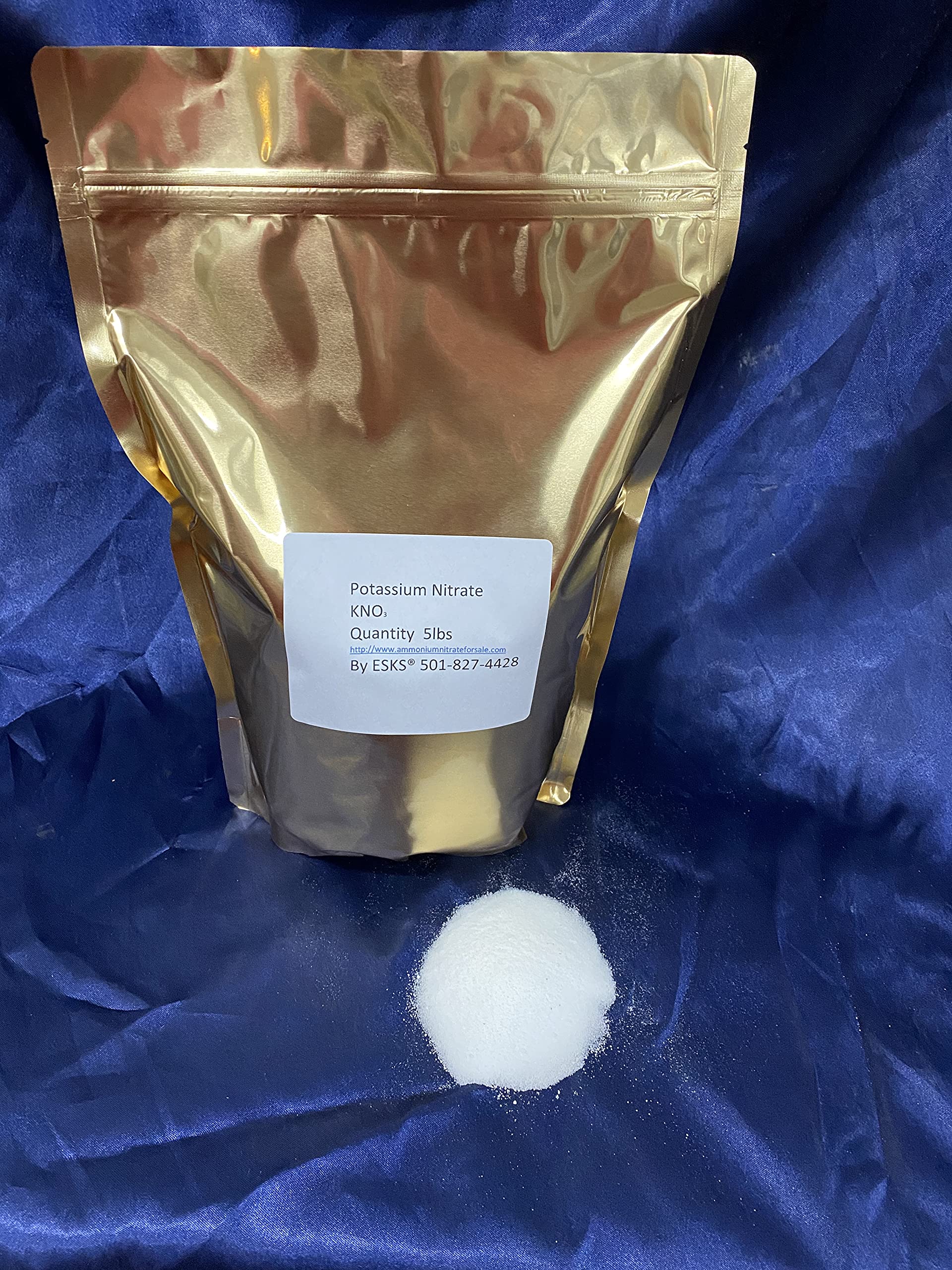 Potassium Nitrate HIGH Purity Milled Reagent Grade 5 LBS by ESKS®