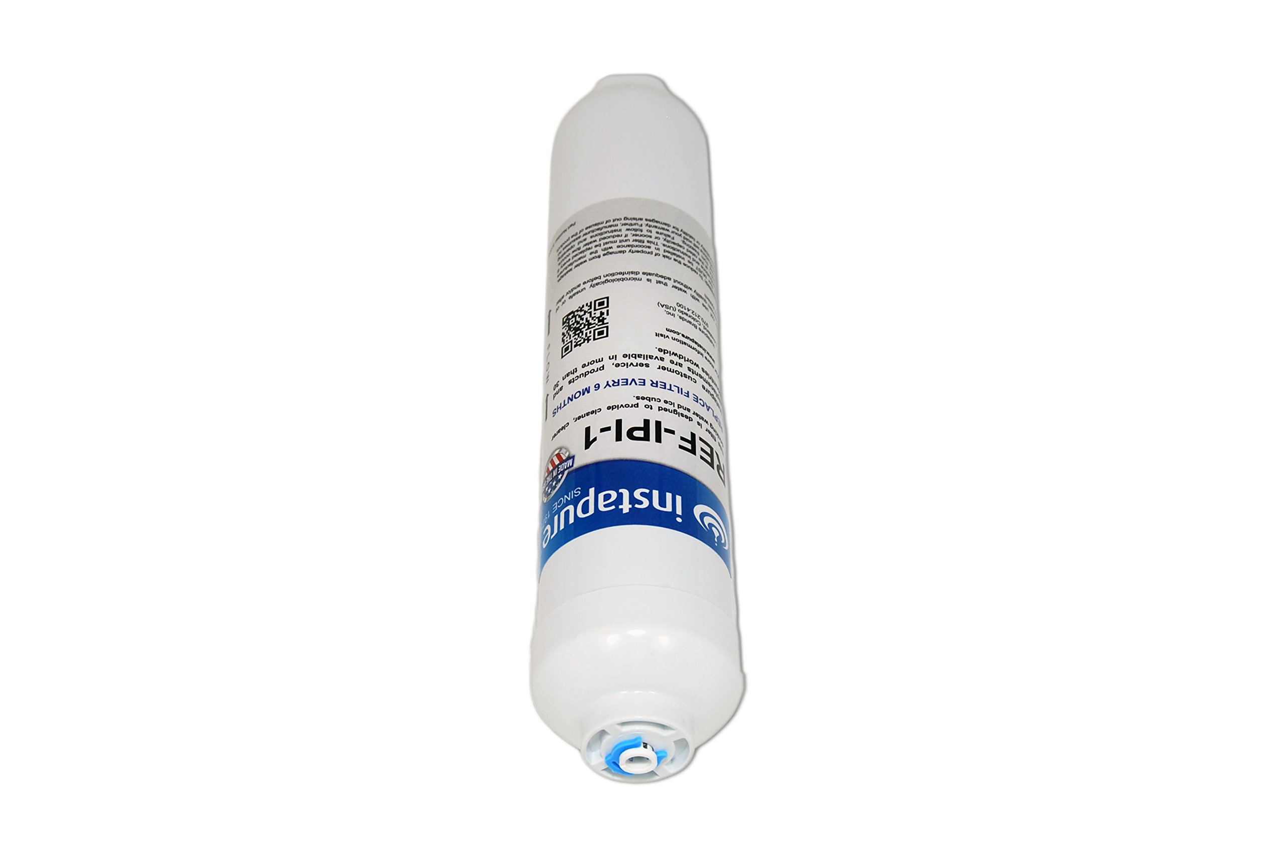 Instapure IR30/REF-IPI-1 Compatible Made in USA Refrigerator Filter. Instapure REF-IPI-1 ULTRA filter replaces WaterPik® InstaPure® IF30, IF-30, IF30A, IF-30A, IF31, IF-31, IF-35