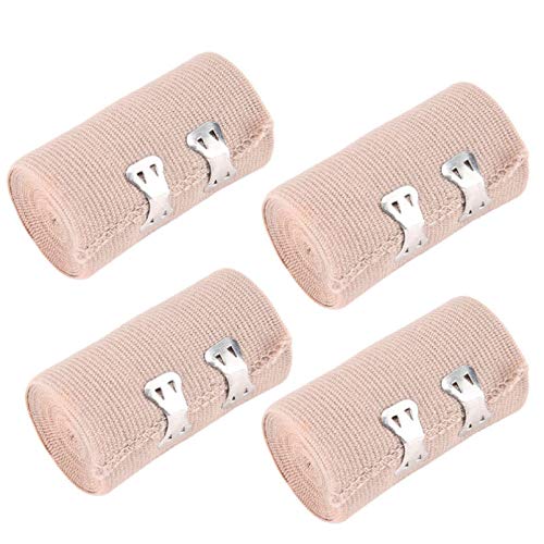 FOMIYES 12 Pcs Athletic Wrap Cotton Compression Durable Stretch Wrap Kit Cohesive Athletic Tape Medical Supplies Tennis
